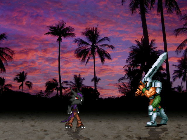 Kuro Dragon by Stickofdoom - [ ORIGINALS ROOM ] - Mugen Free For All